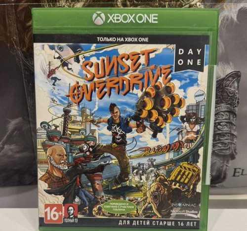 Диск sunset overdrive для Xbox one