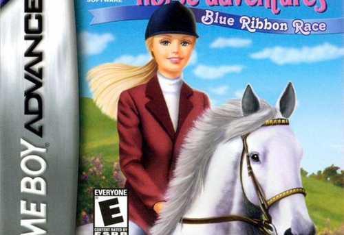 Barbie Horse Adventures: Blue Ribbon Race GBA, рус