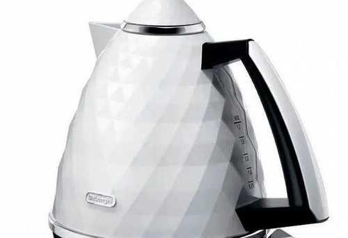 Чайник электрический DeLonghi KBJ2001.W, 2000Вт, Б