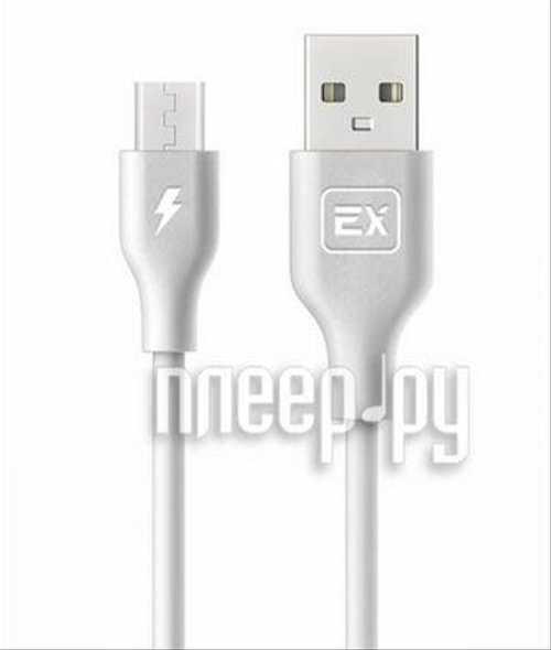 Exployd USB - microUSB Classic 1m White EX-K-481