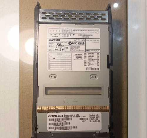Стример Compaq AIT 35 LVD