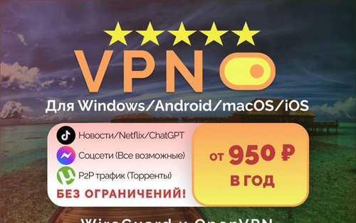 VPN на год на все устройства