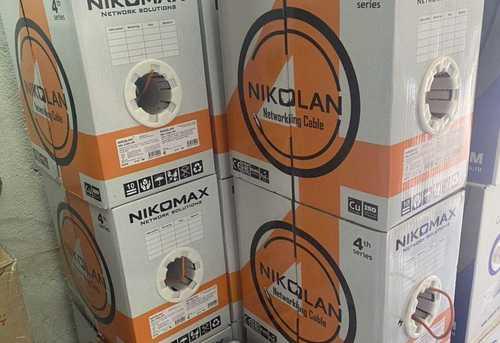 Кабель nikolan 4100C-OR U/UTP 4 пары, Кат.5e