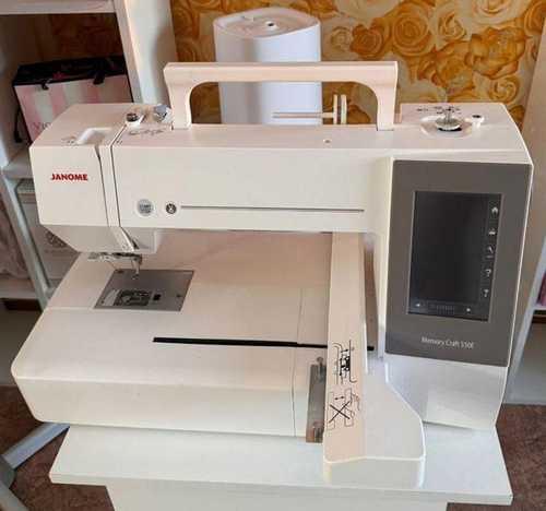 Вышивальная машина janome 550e готовый бизнес