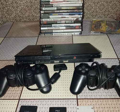 Sony playstation 2 slim прошитая