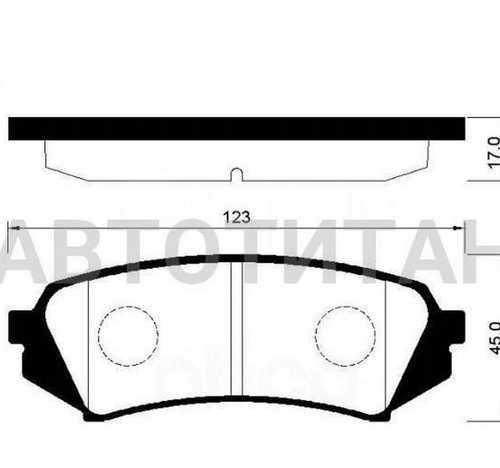 Колодки тормозные дисковые Avantech (противоскрипная пластина в компл. ) avantech AV250