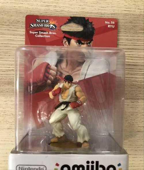 Amiibo super smash bros. Collection no.56 RYU
