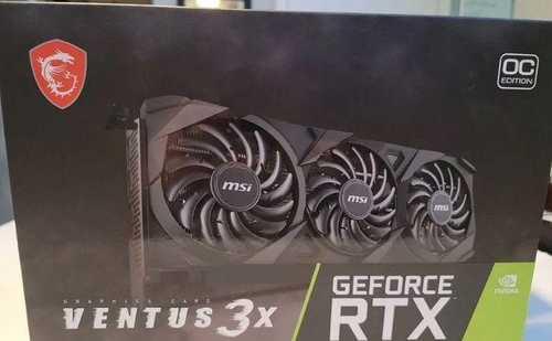 Видеокарта MSI RTX 3060 Ti ventus 3X 8G gddr6X OC