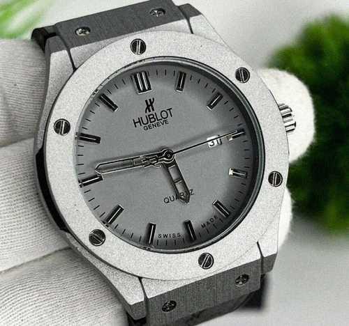 Наручные часы Hublot серые (Арт.73937)