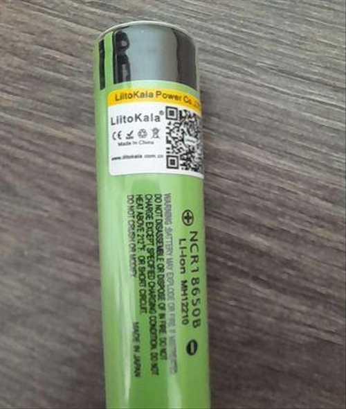 Аккумулятор 18650 liitokala 3400 mAh. Новые