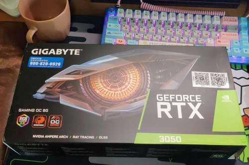 Видеокарта rtx 3050 8gb