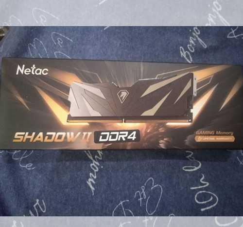 Оперативная память DDR4 Netac Shadow II 16Gb