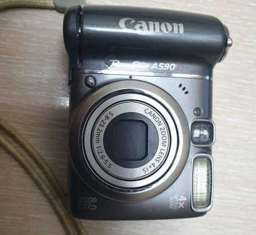 Компактный фотоаппарат Canon A590