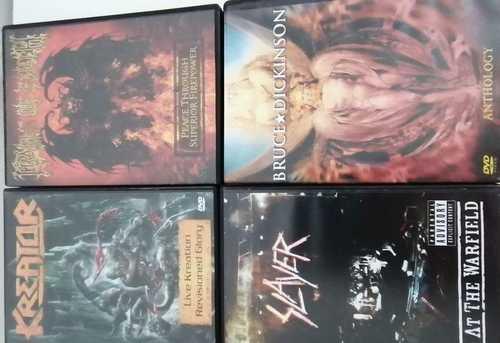 Dvd концерты Slayer, Cradle, Monsters of M