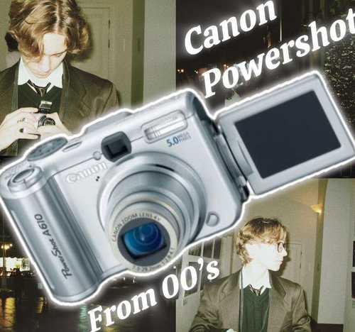 Мыльница canon с поворотным экраном y2k