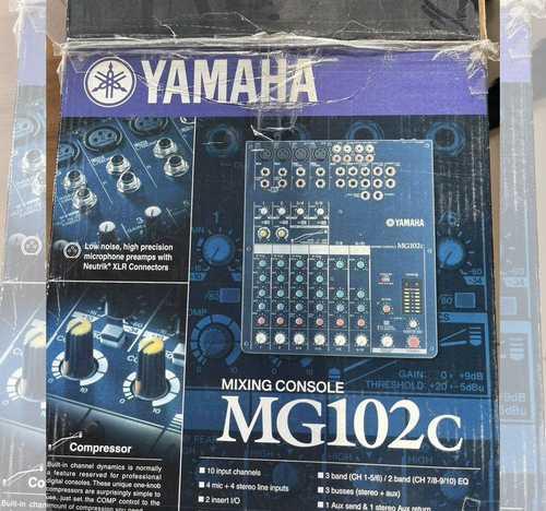 Микшерный пульт yamaha mg102