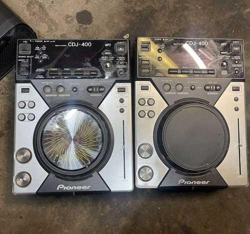 Pioneer CDJ-400 х 2 шт