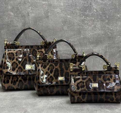 Сумка женская Dolce & Gabbana leopard