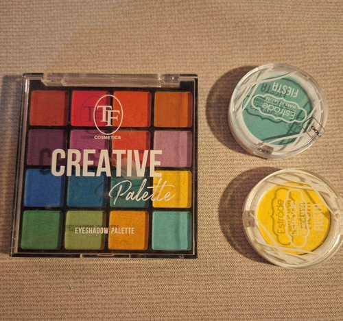 Тени для век creative pallette и estrode