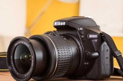 Зеркальный фотоаппарат Nikon D5600 Kit 18-55 VR