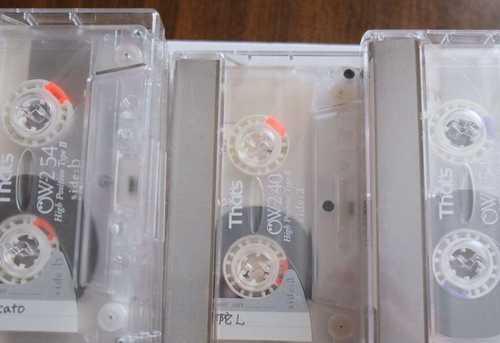 Аудиокассеты фирменные Хром (тип 2) б/у