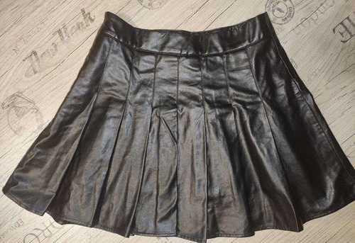 Кожаная новая юбка Shein (размер S, 36)