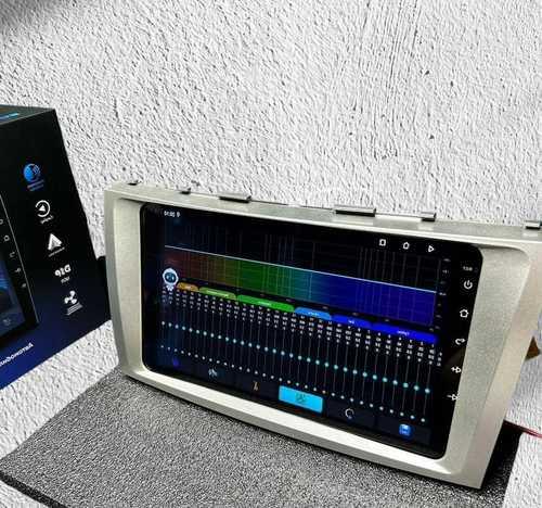 Магнитола android 2 din на Toyota Camry 2006