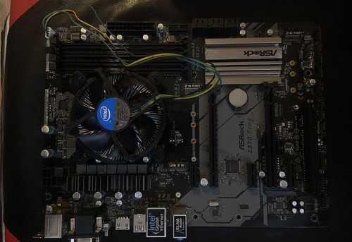 Asrock z370 pro4, Intel(R) Core(TM) i5-8400 CPU