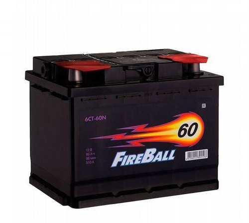 Аккумулятор Fireball 60 Ah на LADA Granta+доставка