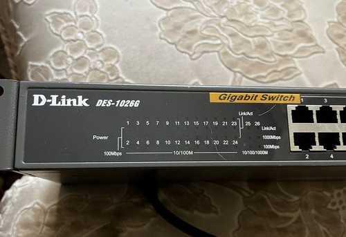 Коммутатор D-Link DES-1026G