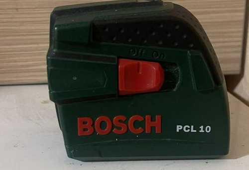 Лазерный уровень bosch plc 10