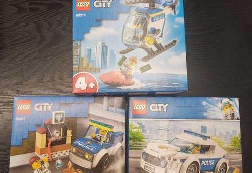 Новое Lego City полиция 60239, 60241, 60275