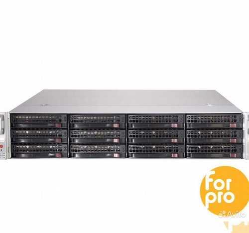 Сервер Supermicro 826 12LFF 2xE5-2643 128GB