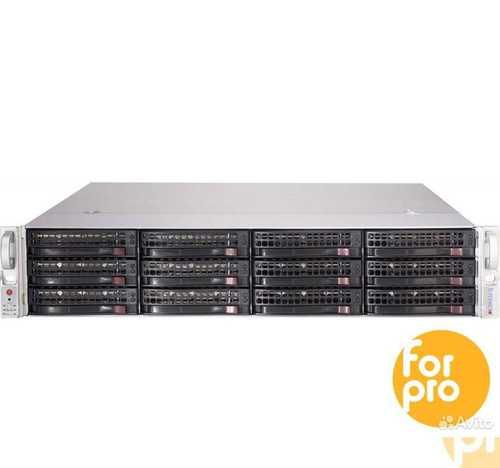 Сервер Supermicro 826 12LFF 2xE5-2643 128GB