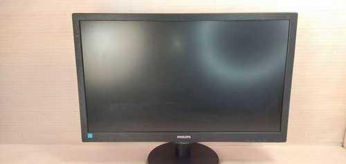 Монитор ЖК philips 243v5lhsb5, б/у