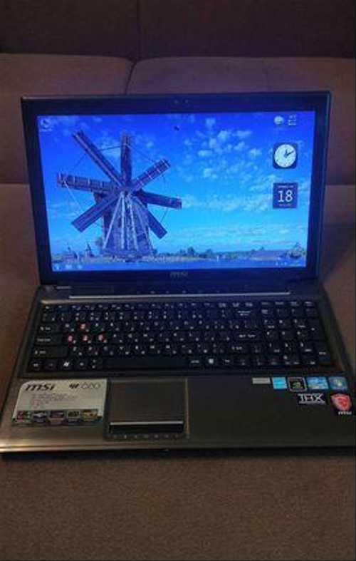 Ноутбук MSI GE620