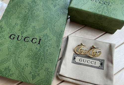 Серьги gucci