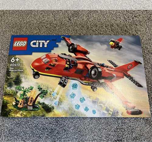 Lego City 60413 Пожарный самолет, новый