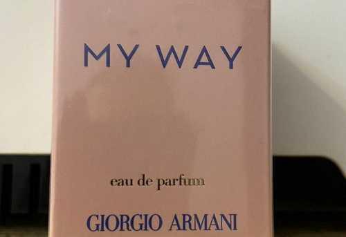 Gorgio Armani - My Way, edp, 50 ml (оригинал)