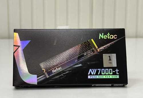 Новый SSD 1Тб (1000 Гб) nvme Netac pcie 4