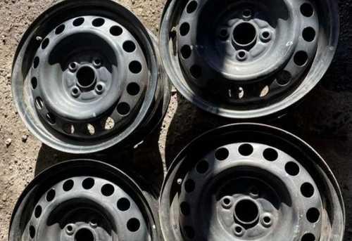 Штампованные диски r15 4x100 б.у