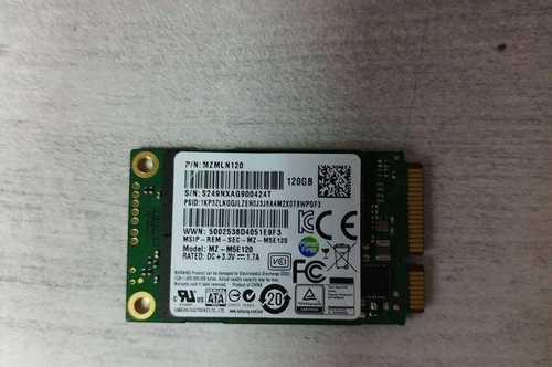 Накопитель SSD mSata Samsung 850 EVO 120Gb