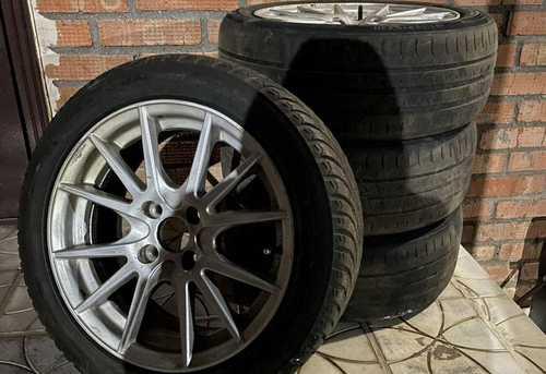 Комплект колес на литье r15 4/100