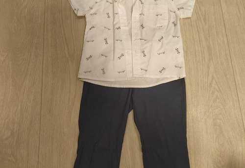 Рубашка и брюки для мальчика 98 104