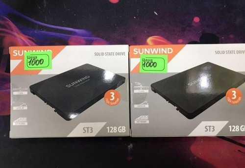 SSD накопитель SunWind ST3 128гб, 2.5", SATA III