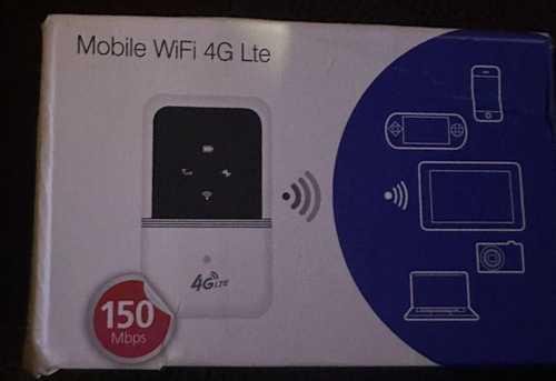 Портативный роутер Mobile WiFi 4G Lte