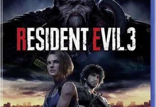 Resident evil 3 ps4 диск (новый)