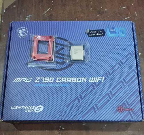 Комплект i7 14700kf   MSI MPG Z790 Carbon DDR5