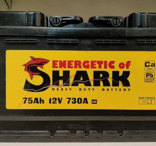 Аккумулятор Energetic of Shark 75 Ач (Белоруссия)