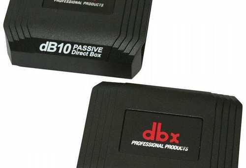 Dbx dB10 пассивный трансформаторный директбокс